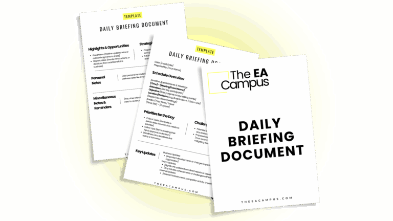 Optimize Communication with a Daily Briefing Template